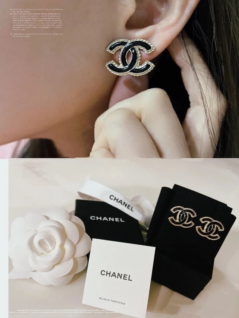 Genuine Chanel Earrings