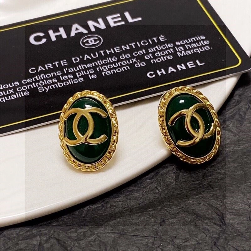 Top mirror Chanel Earrings