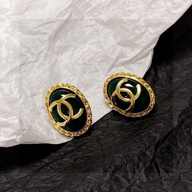 Top mirror Chanel Earrings
