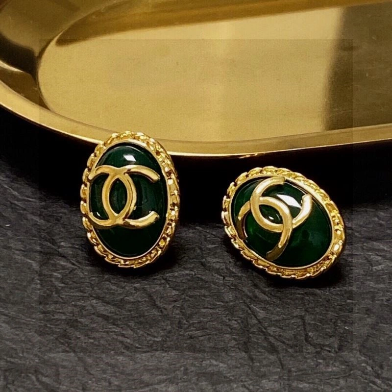 Top mirror Chanel Earrings