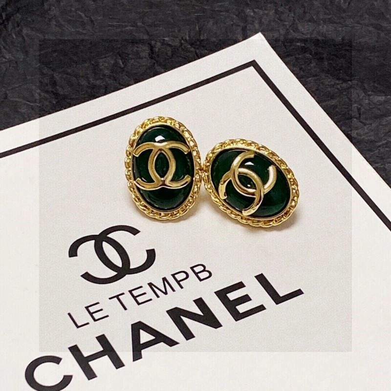 Top mirror Chanel Earrings