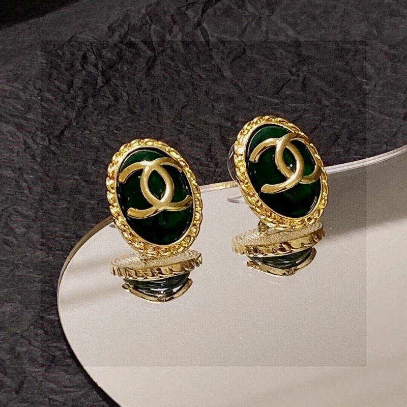 Top mirror Chanel Earrings
