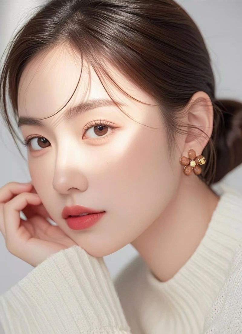 Top mirror Chanel Earrings