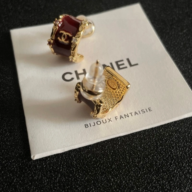 Top mirror Chanel Earrings