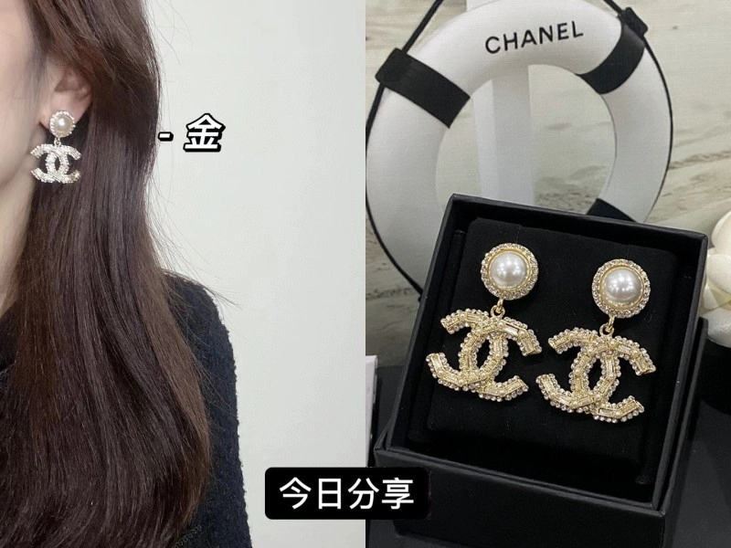 Mirror quality Chanel Earrings