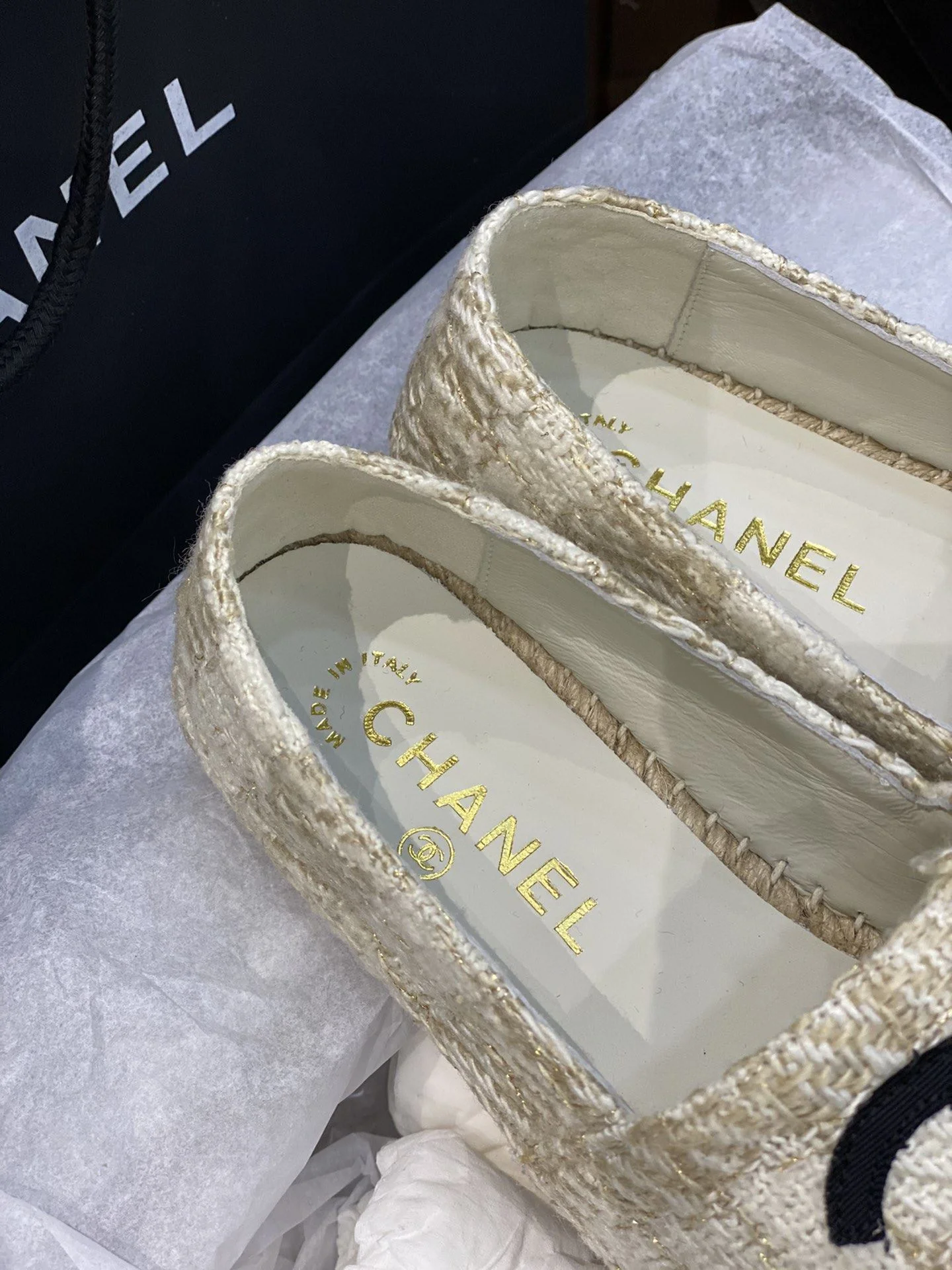 Accurate model Chanel Fishermans Shoes
