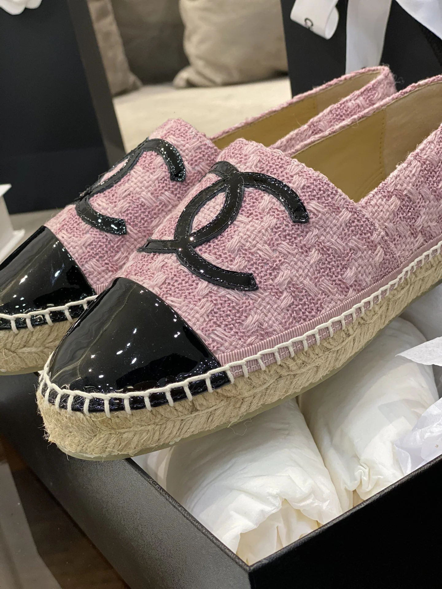 Accurate model Chanel Fishermans Shoes