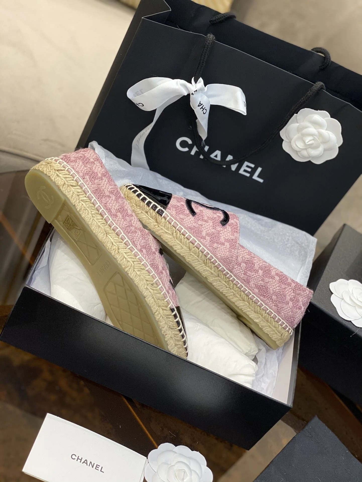 Accurate model Chanel Fishermans Shoes