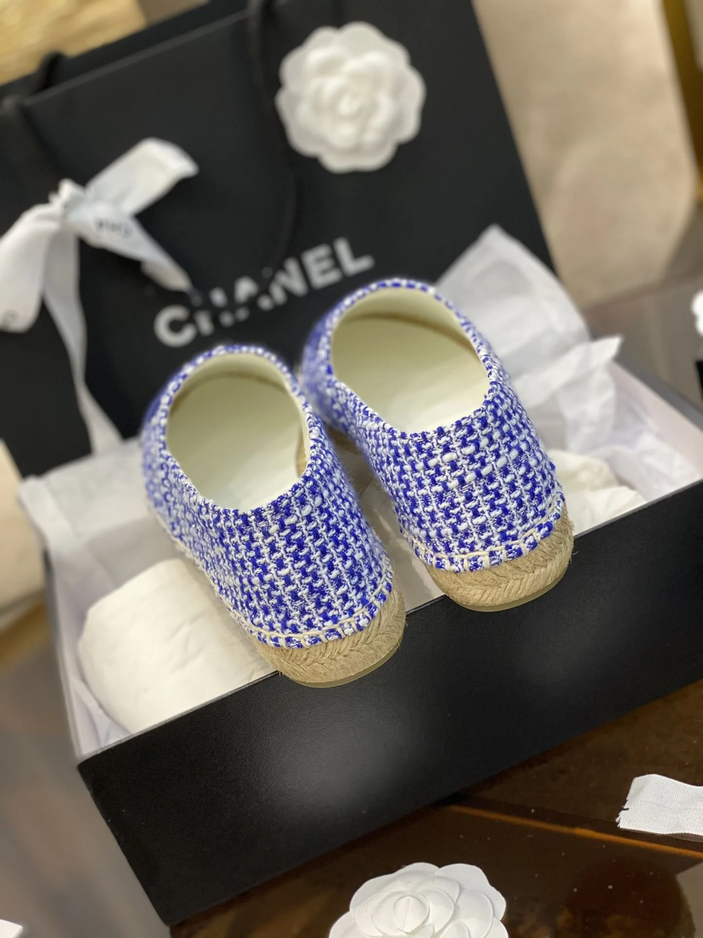 Brand-original Chanel Fishermans Shoes