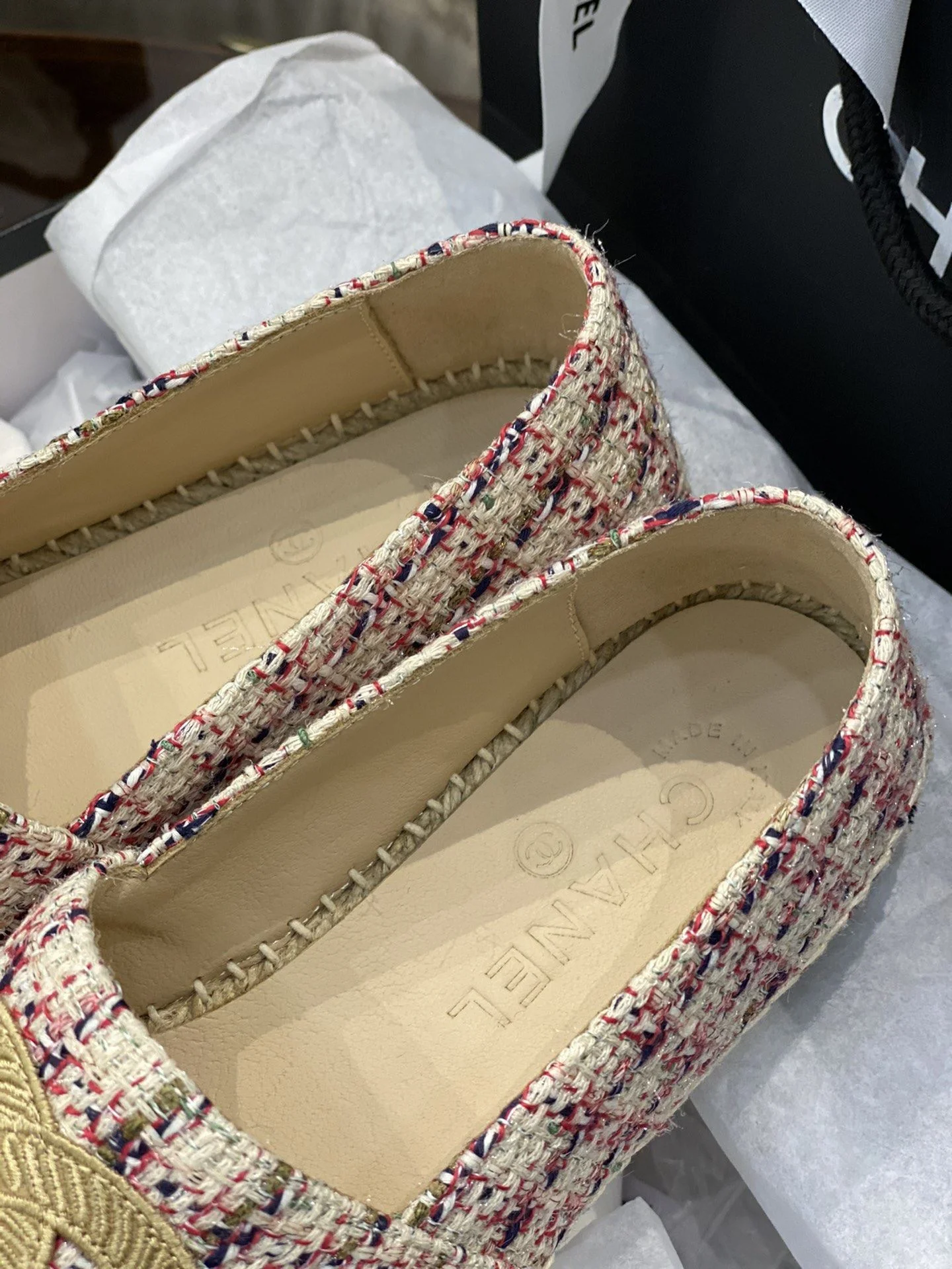 Perfect replica Chanel Fishermans Shoes
