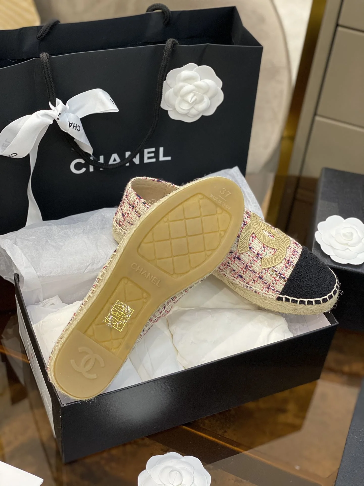 Perfect replica Chanel Fishermans Shoes