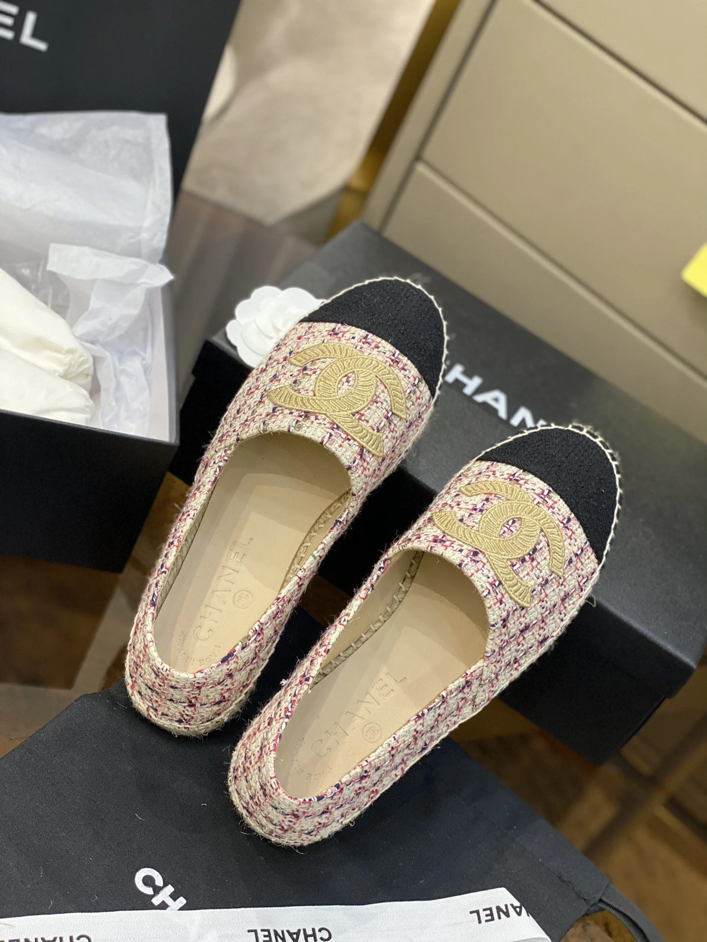 Perfect replica Chanel Fishermans Shoes