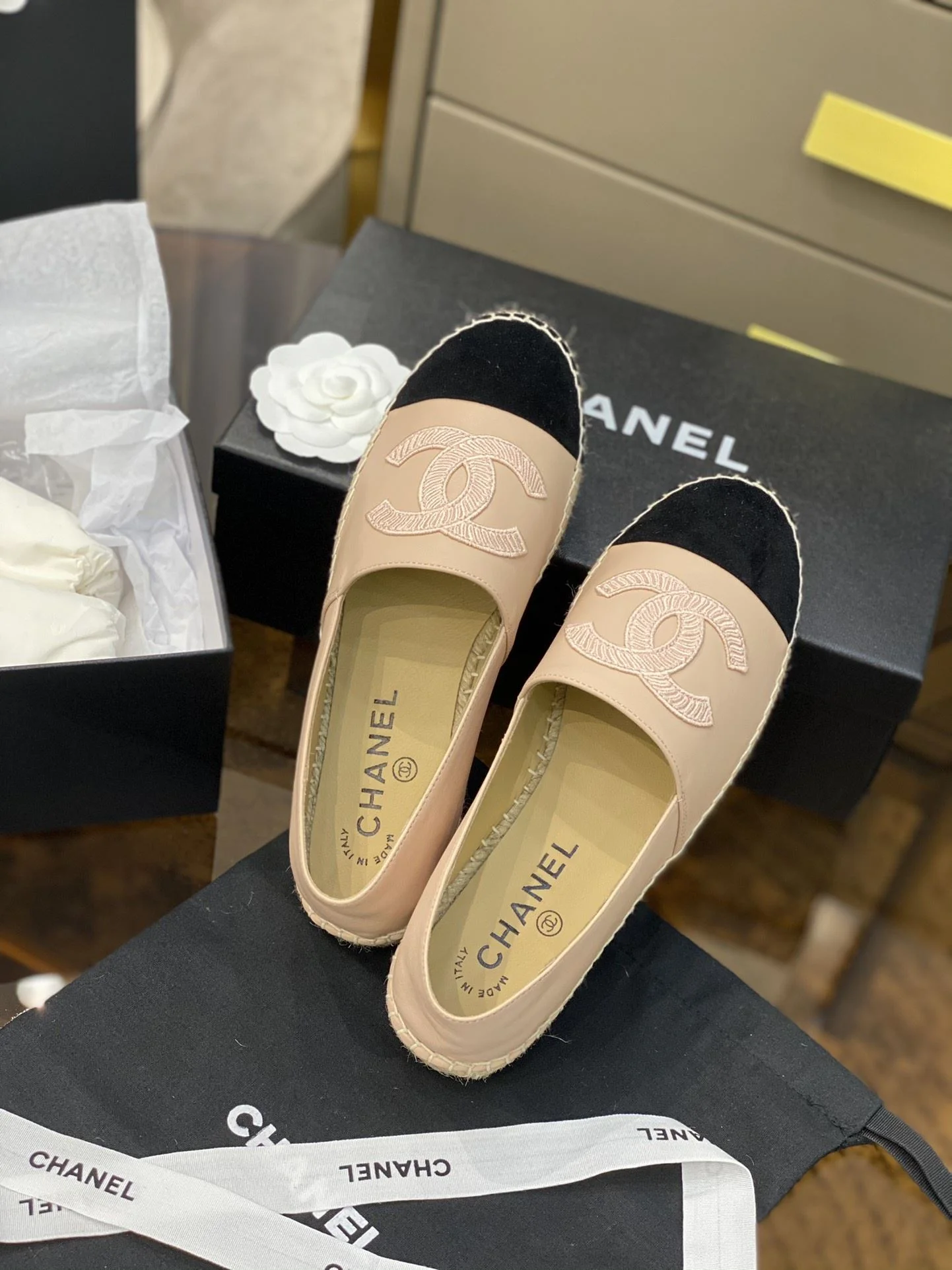 Factory-made Chanel Fishermans Shoes