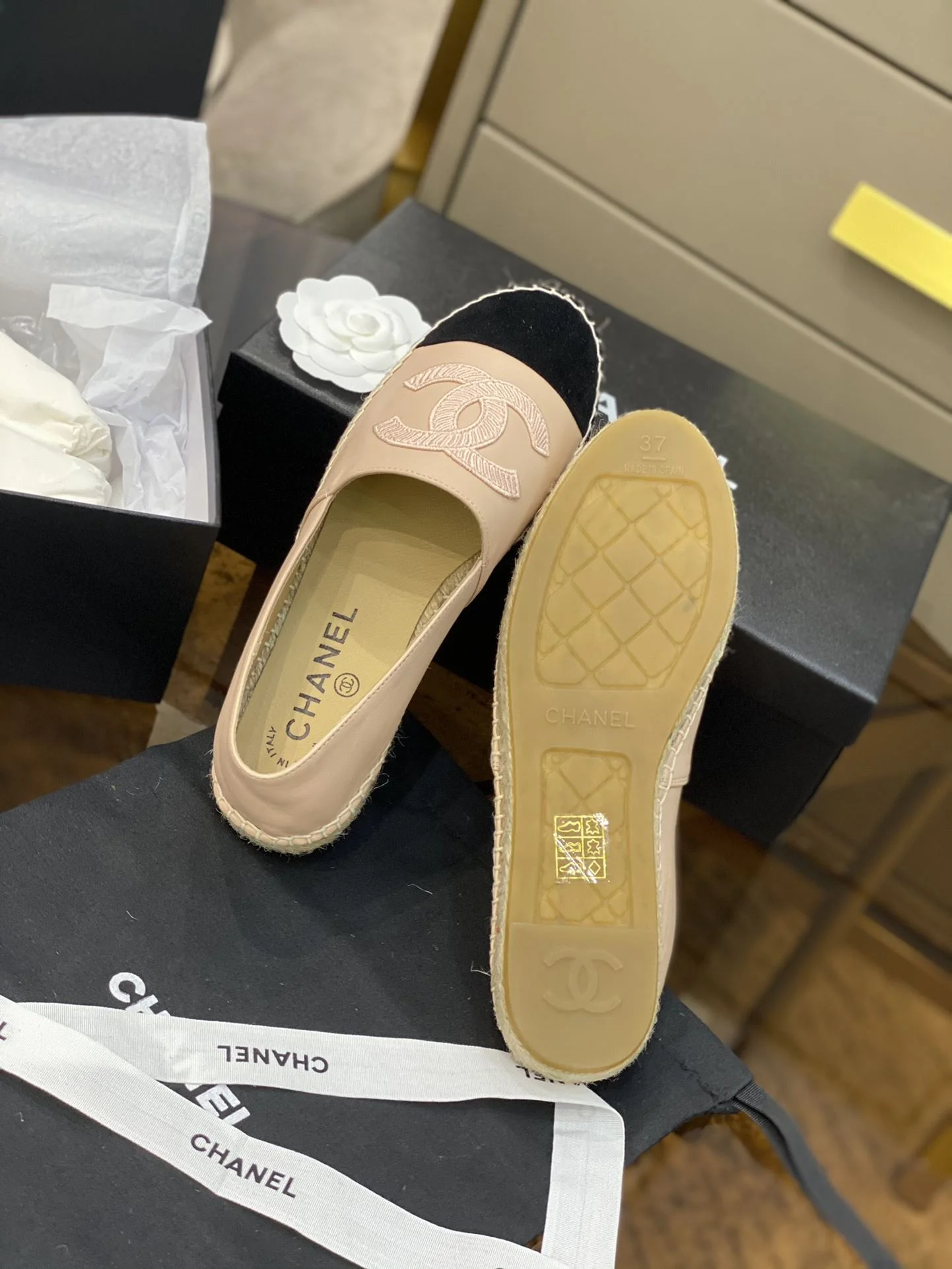 Factory-made Chanel Fishermans Shoes