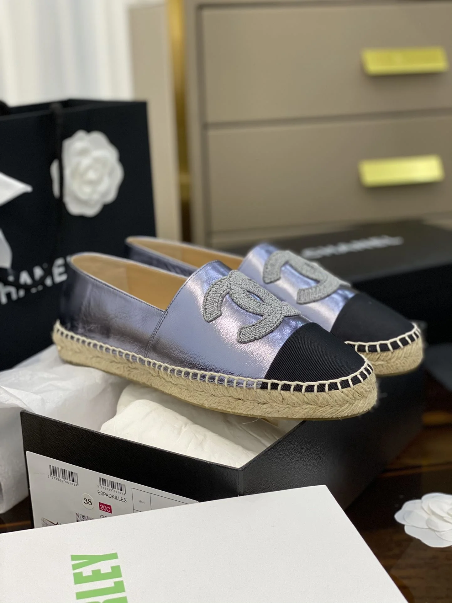 Exact replica Chanel Fishermans Shoes