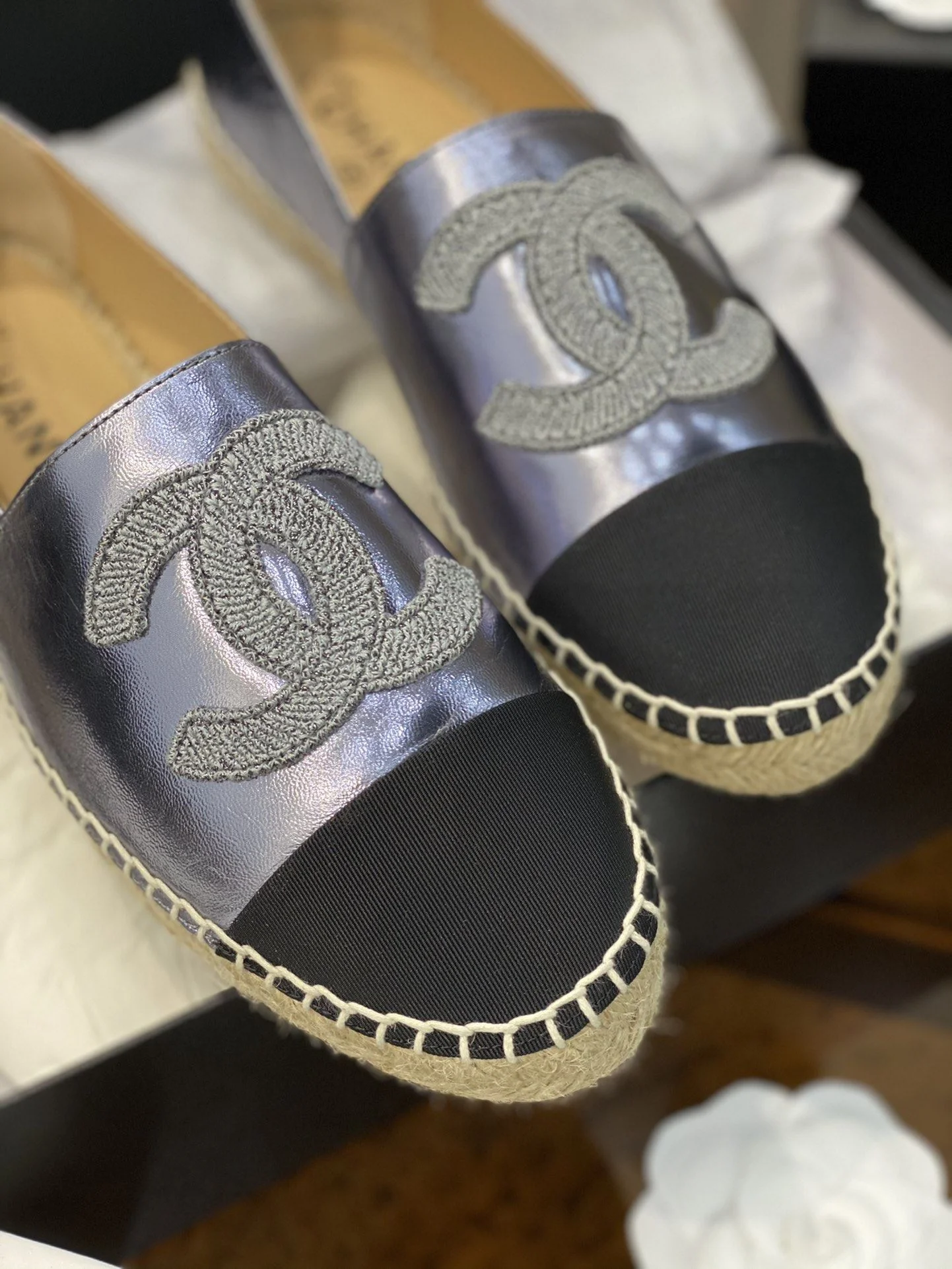 Exact replica Chanel Fishermans Shoes