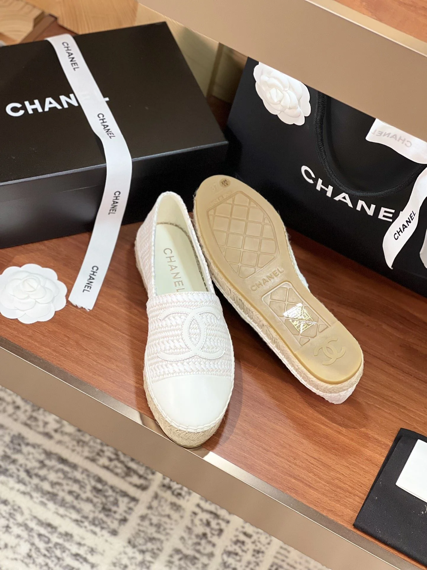 Perfect replica Chanel Fishermans Shoes