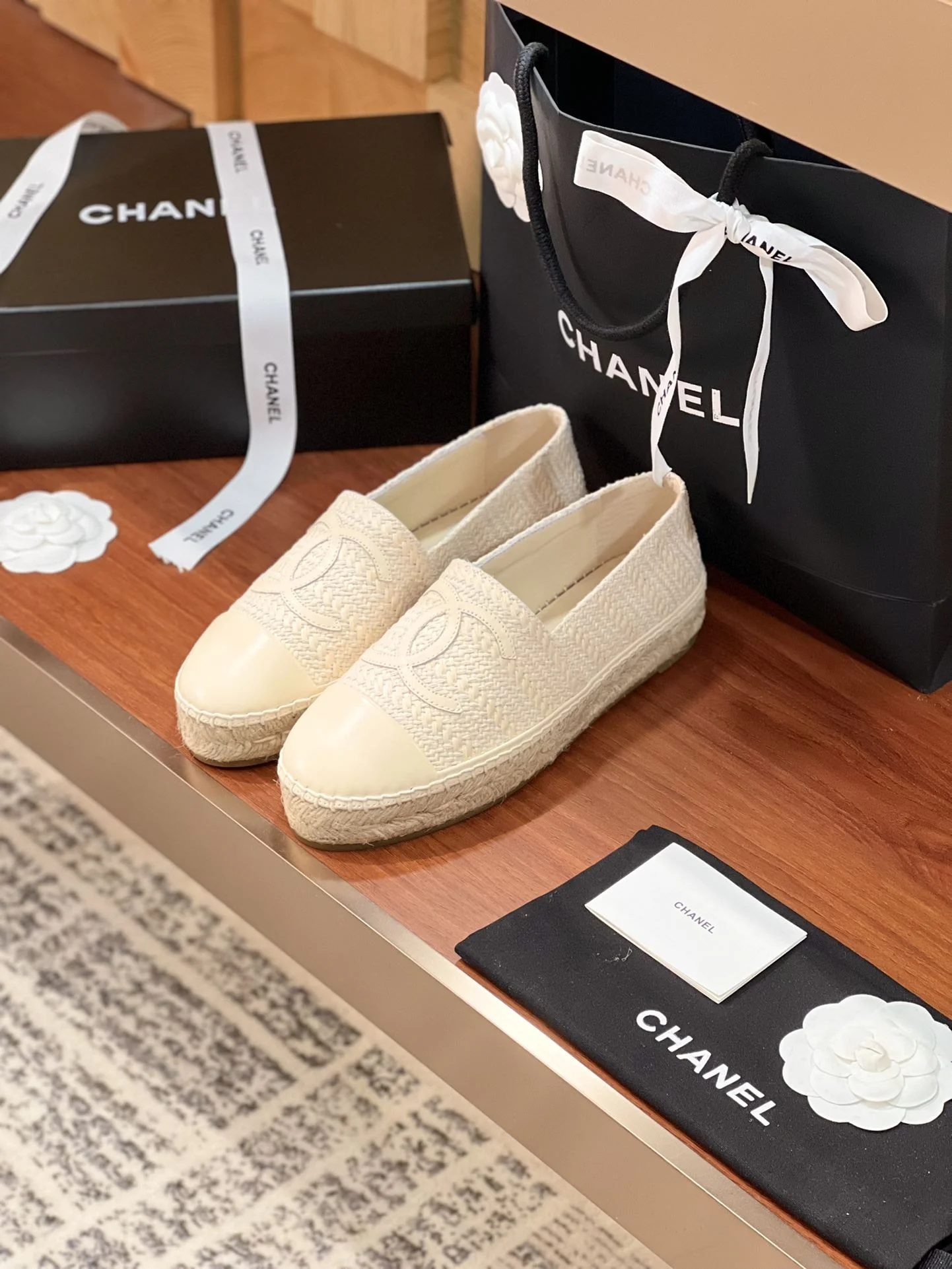 Real Chanel Fishermans Shoes