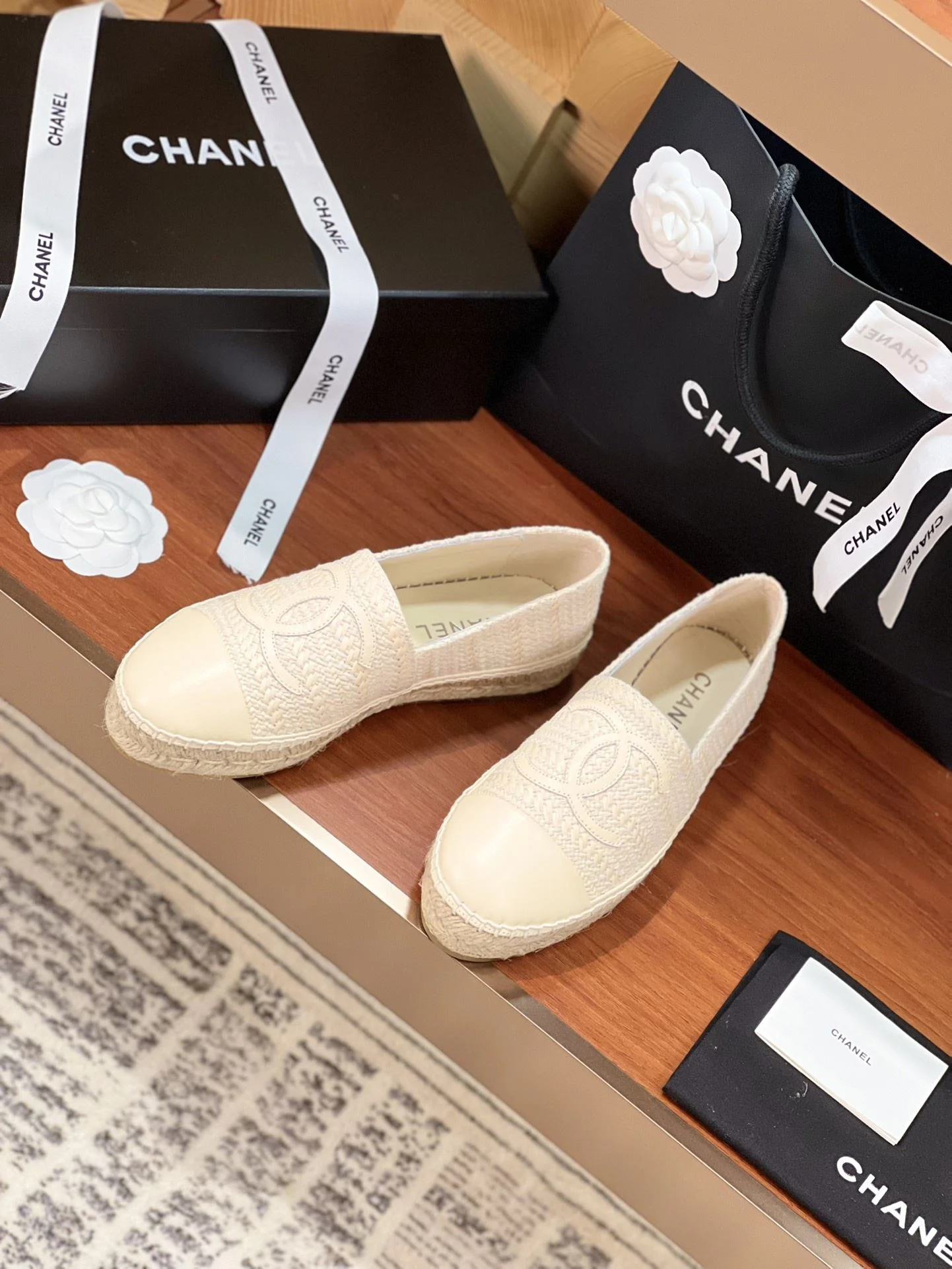 Real Chanel Fishermans Shoes