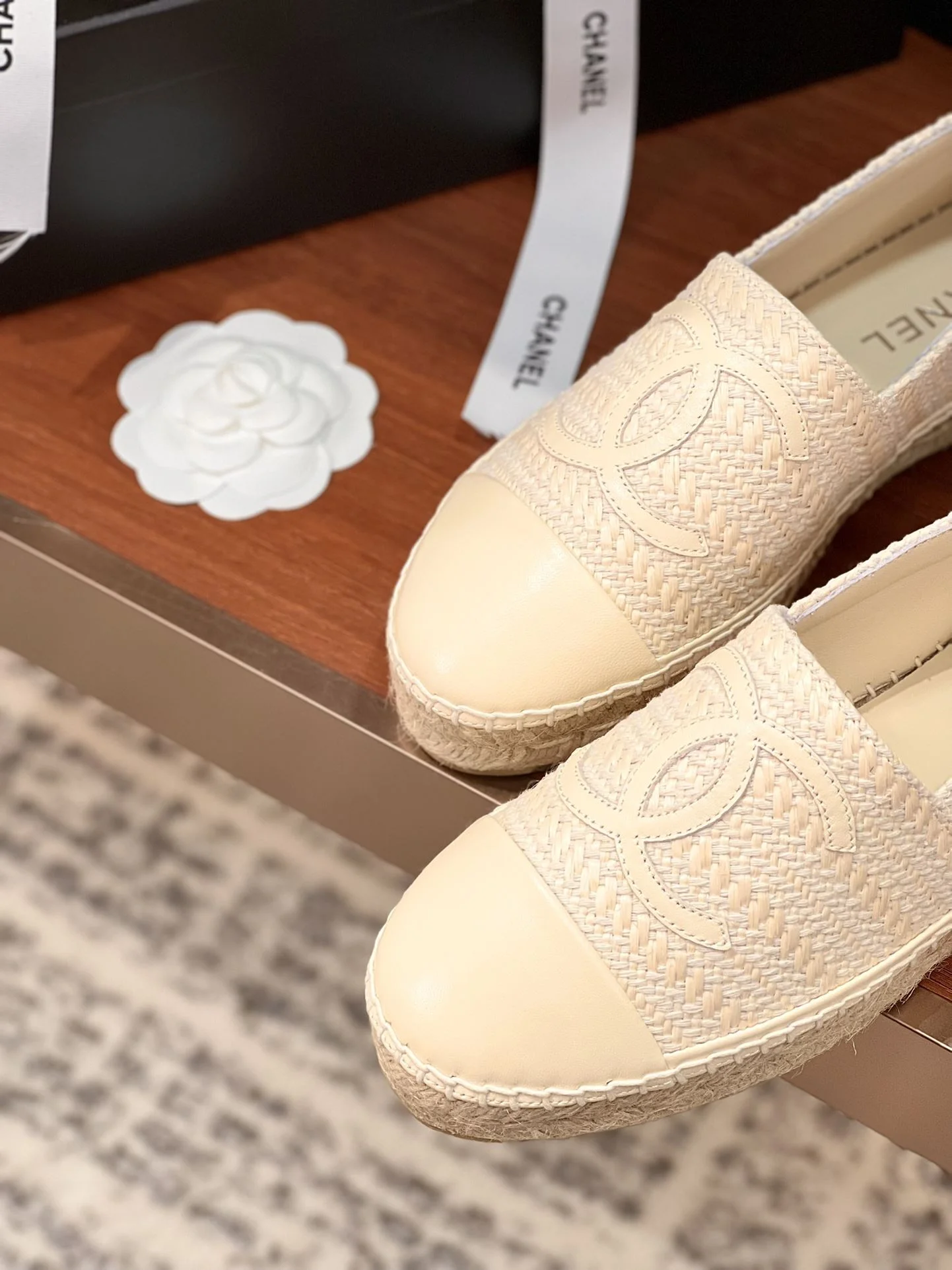 Real Chanel Fishermans Shoes