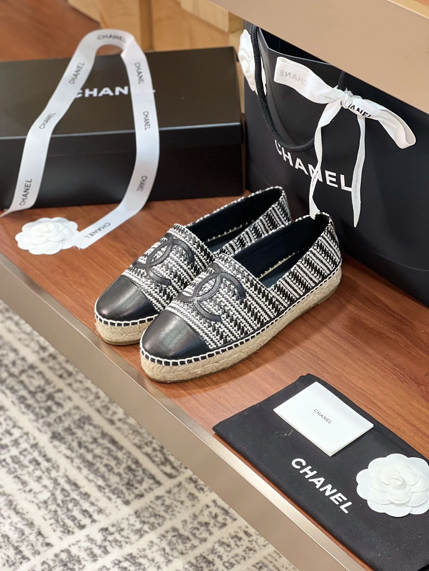 Genuine Chanel Fishermans Shoes