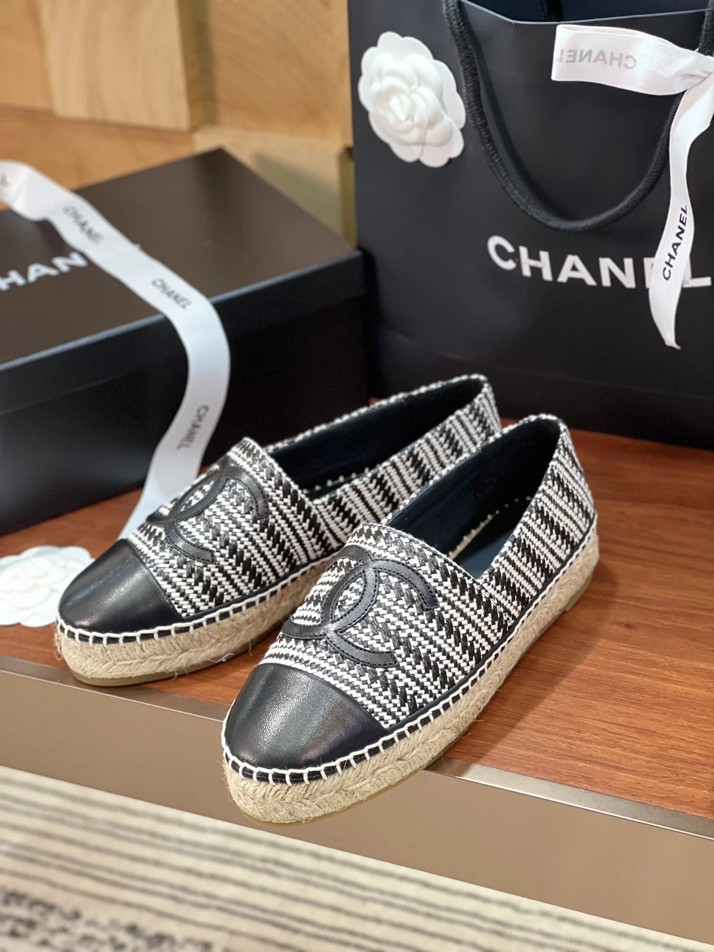 Genuine Chanel Fishermans Shoes
