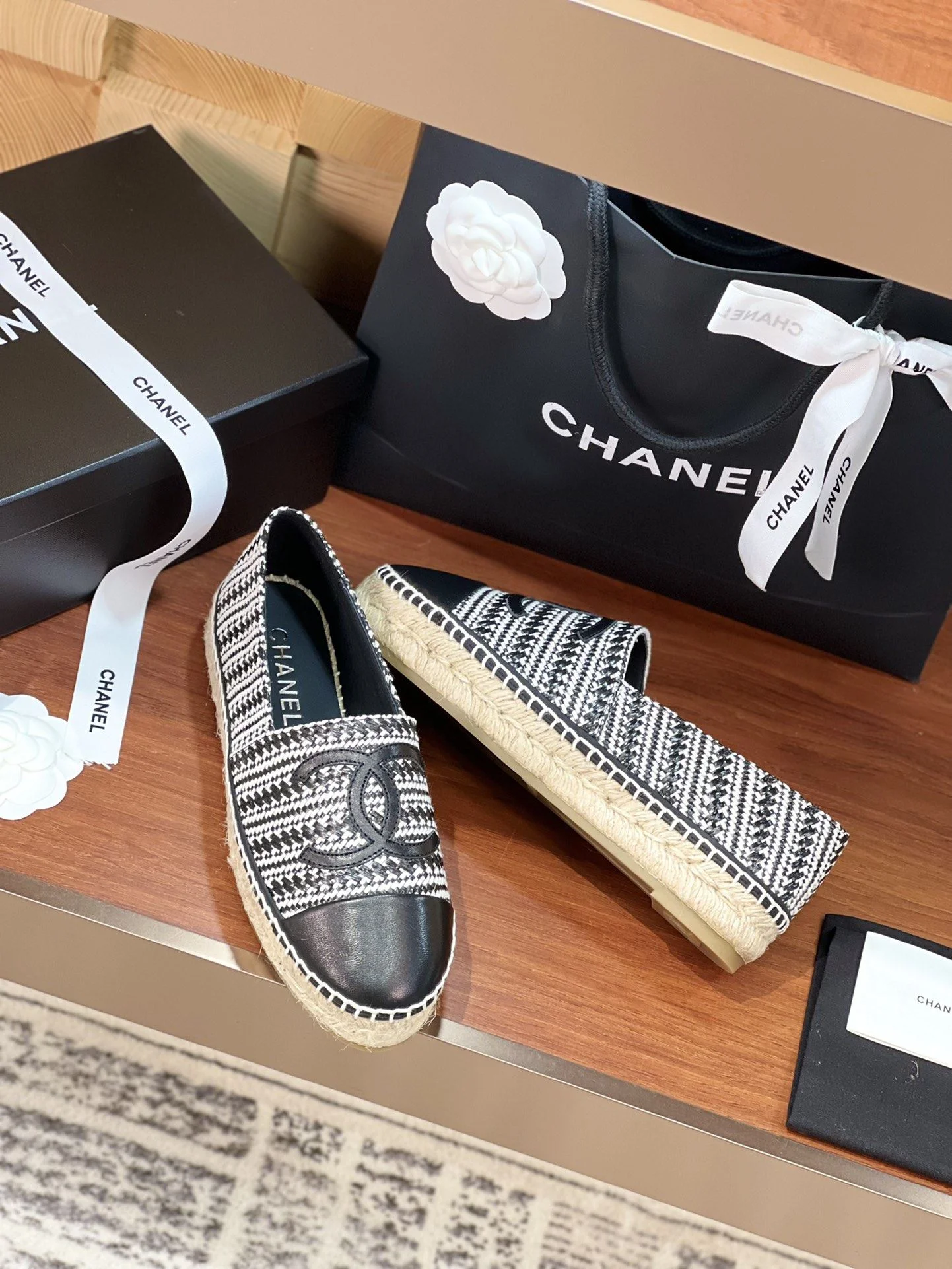 Genuine Chanel Fishermans Shoes