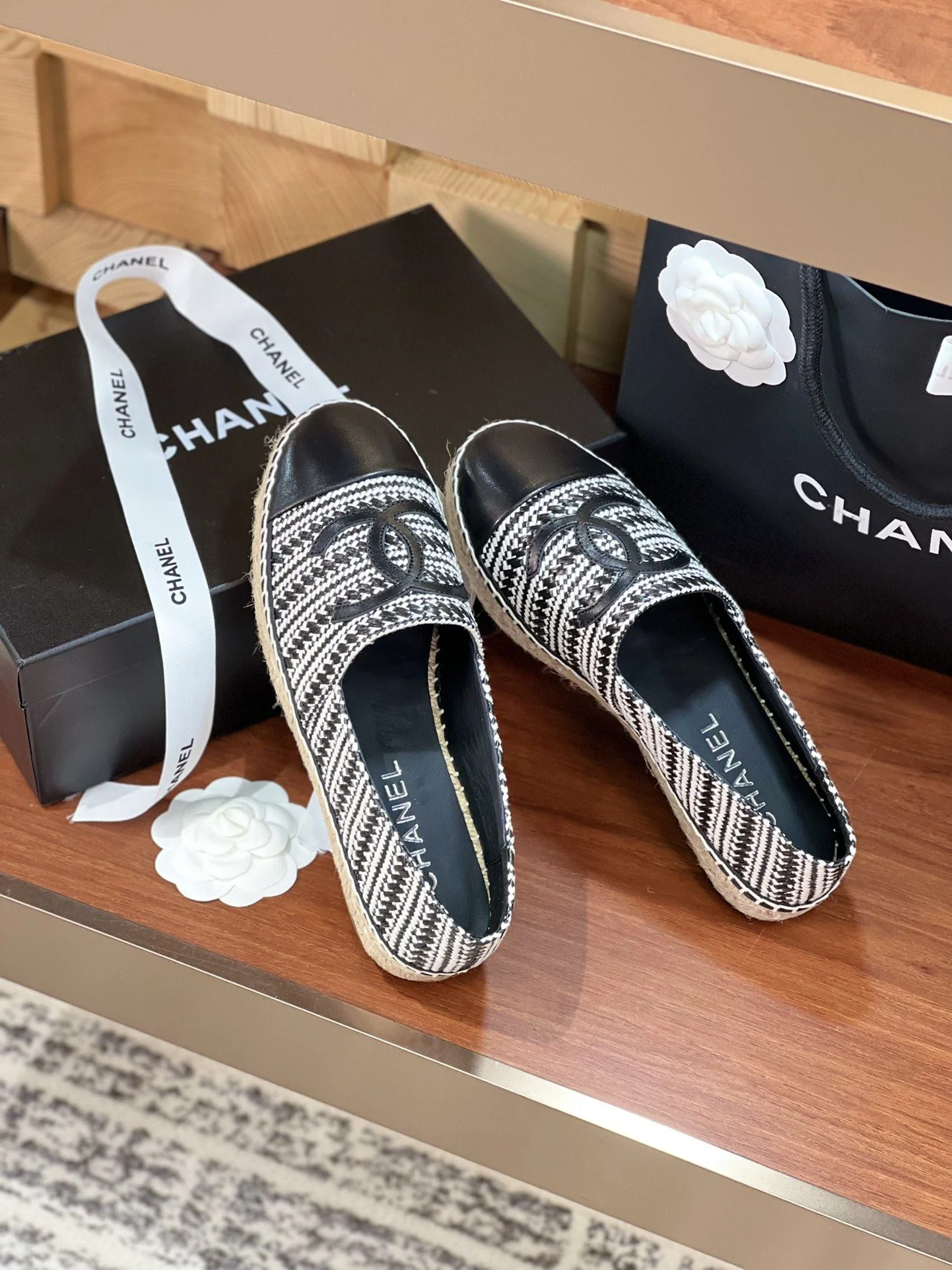 Genuine Chanel Fishermans Shoes