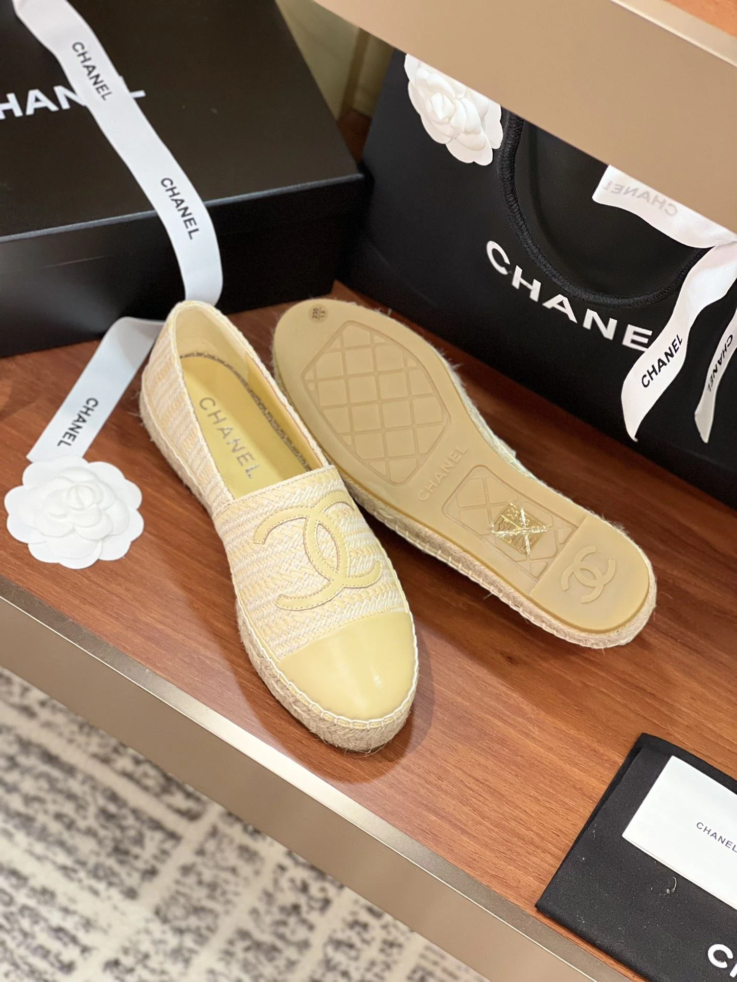 Exact replica Chanel Fishermans Shoes