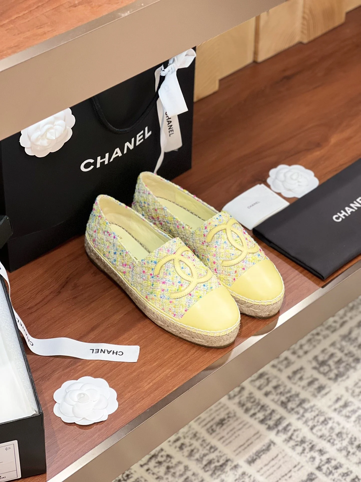 Genuine Chanel Fishermans Shoes