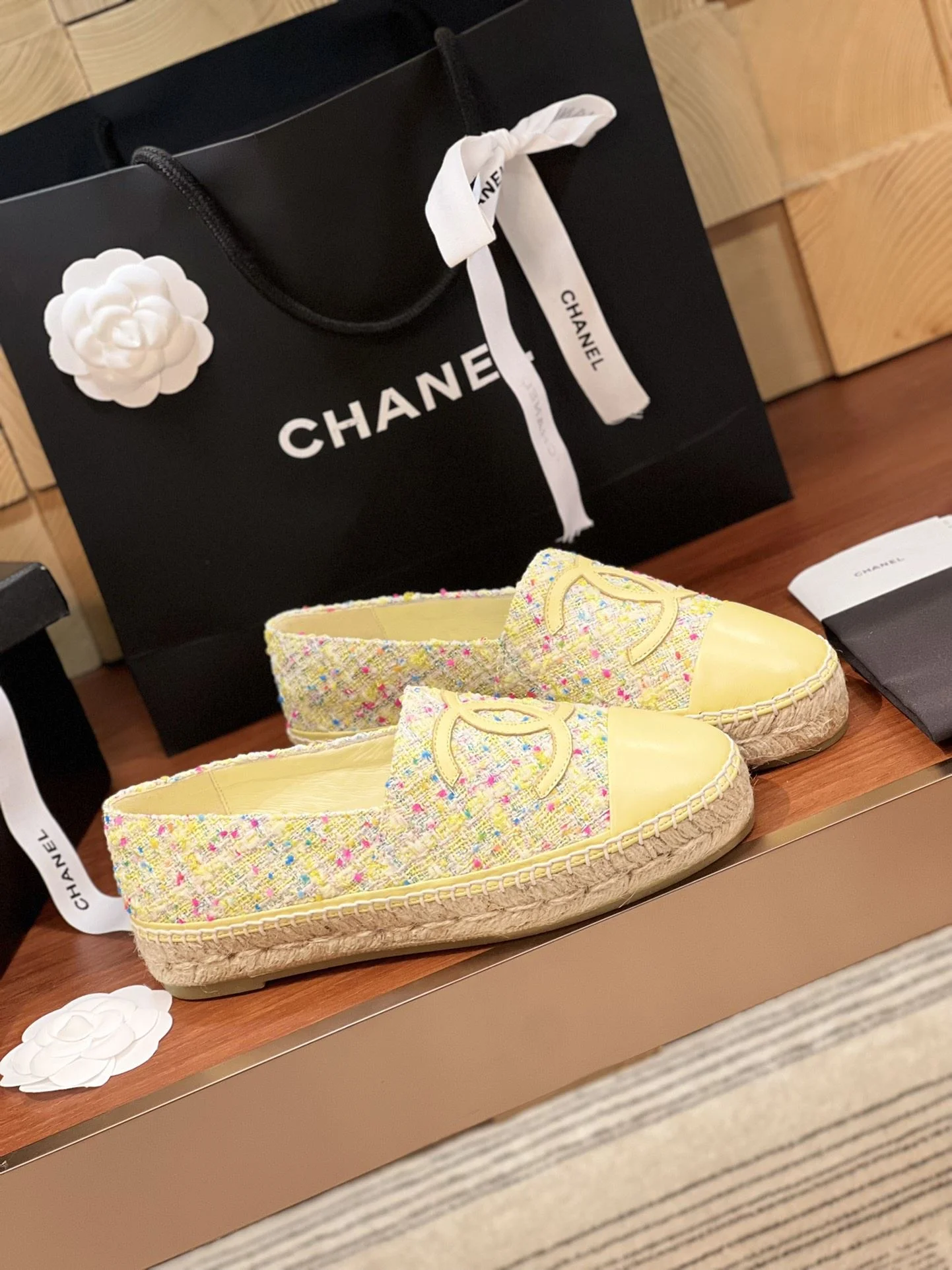 Genuine Chanel Fishermans Shoes