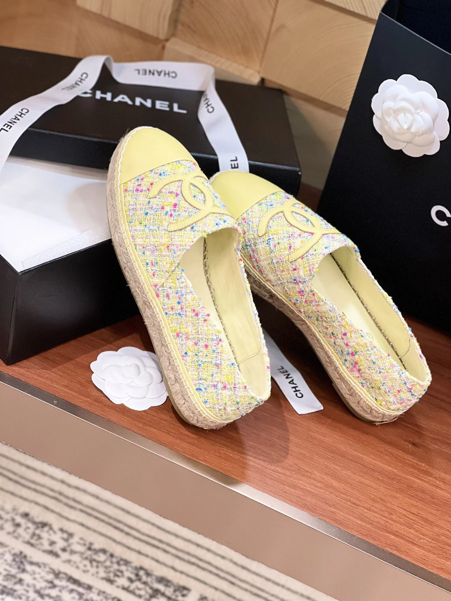 Genuine Chanel Fishermans Shoes