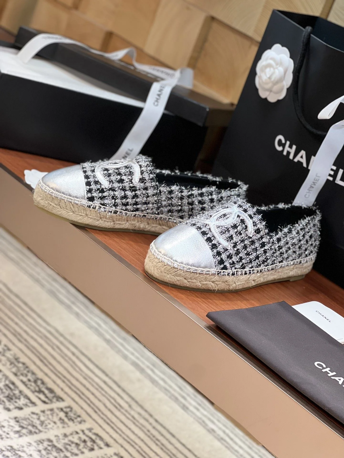 Real Chanel Fishermans Shoes