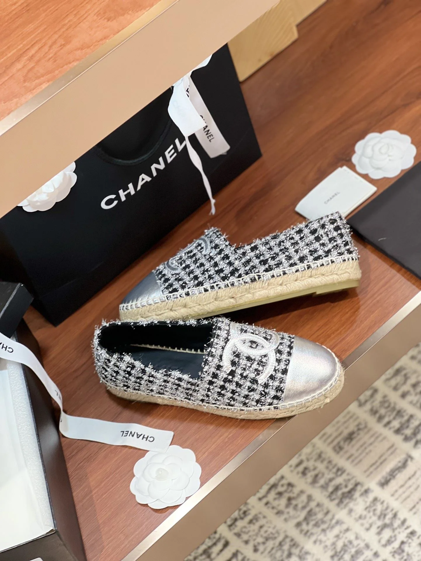 Real Chanel Fishermans Shoes