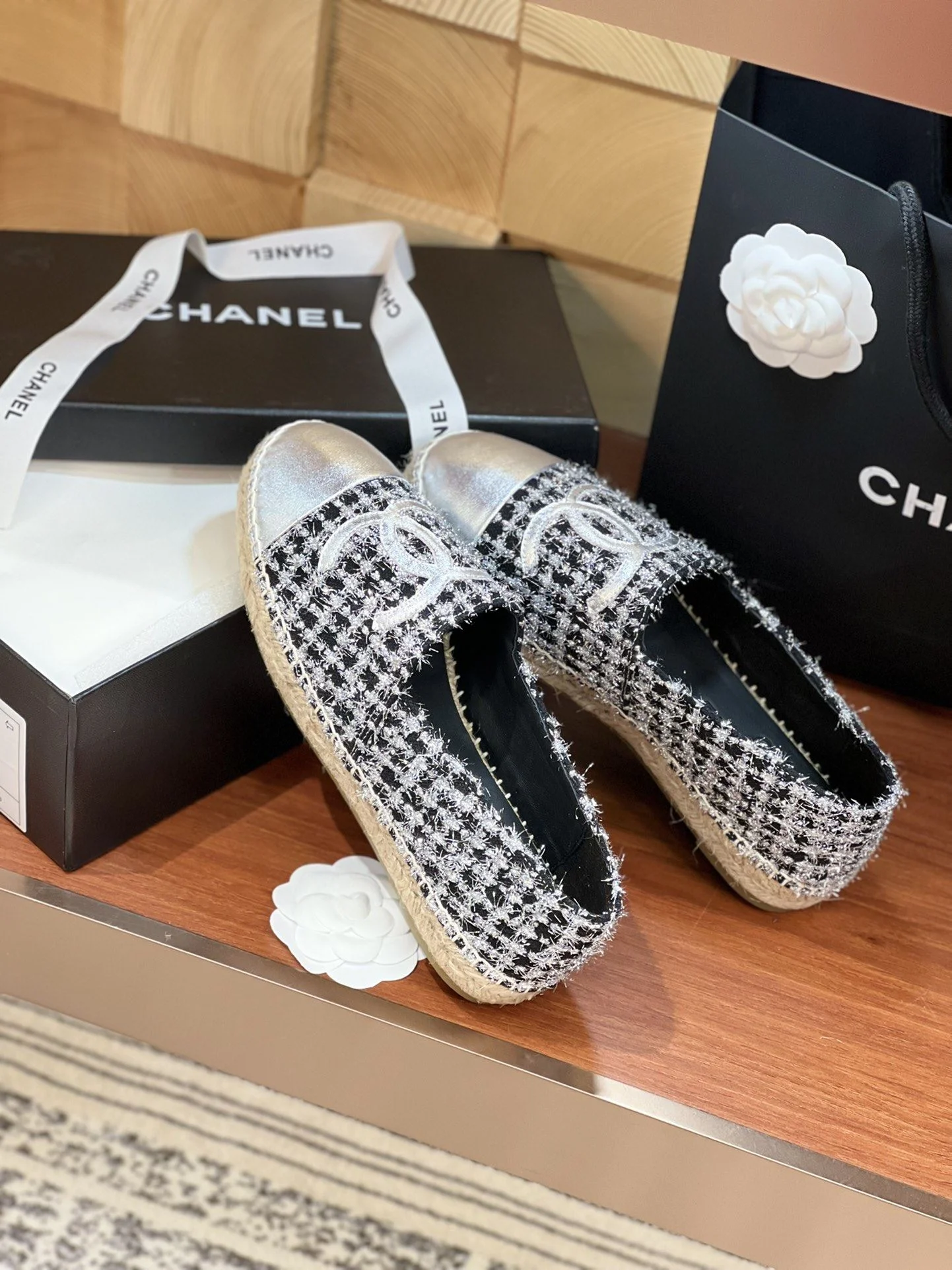 Real Chanel Fishermans Shoes