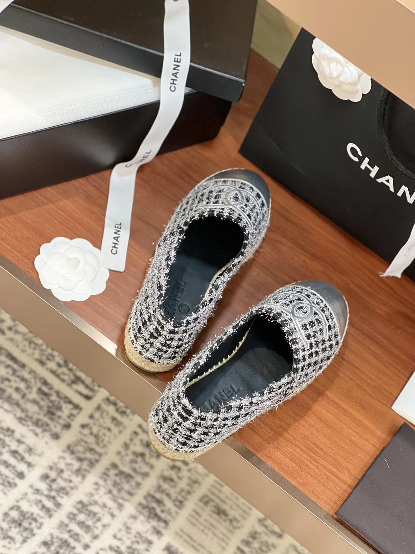 Real Chanel Fishermans Shoes