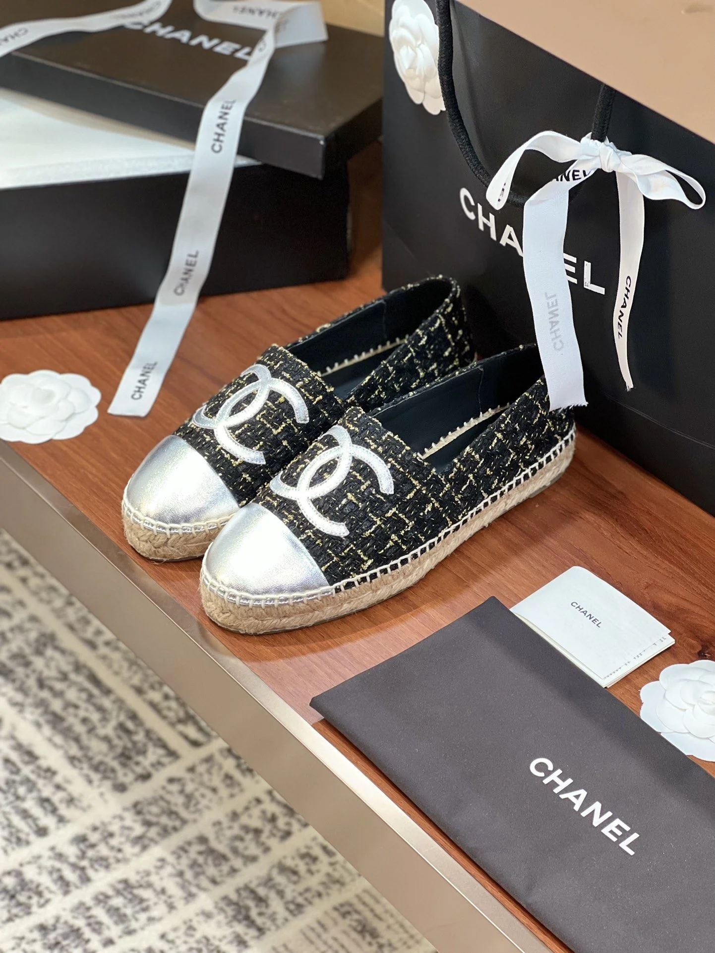 Top match Chanel Fishermans Shoes
