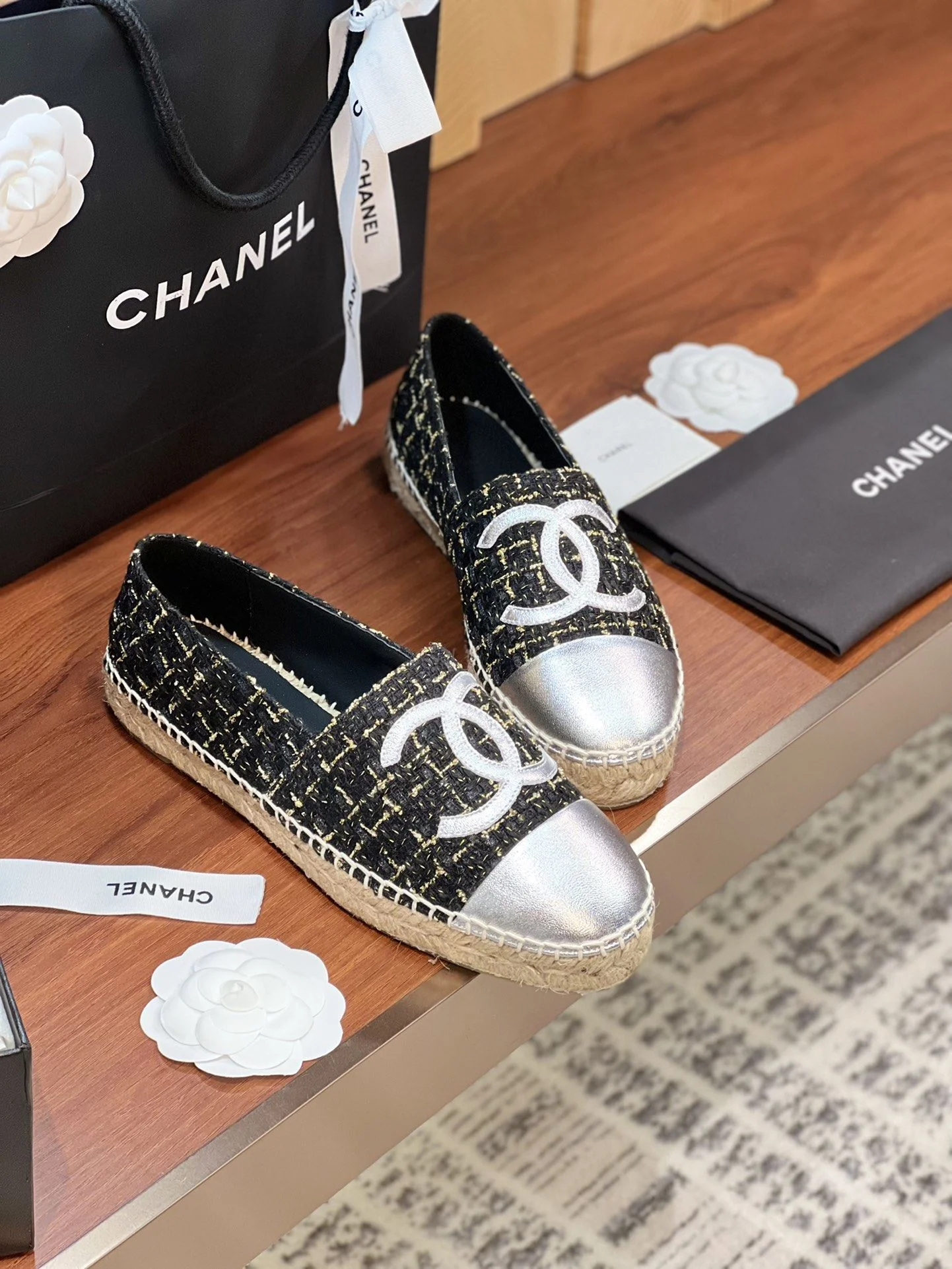Top match Chanel Fishermans Shoes