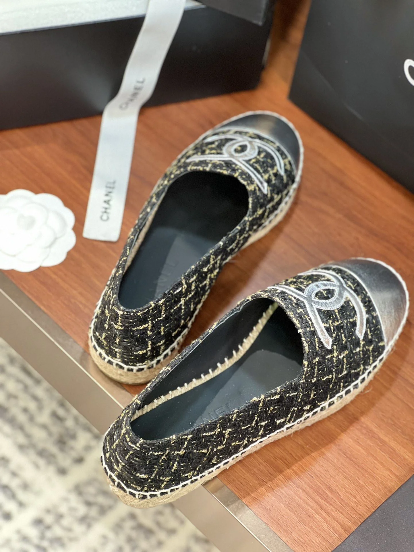 Top match Chanel Fishermans Shoes