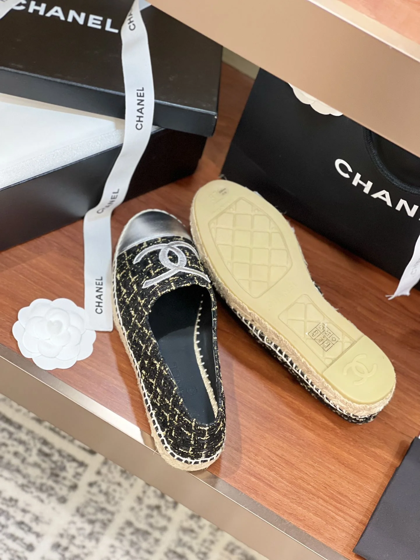 Top match Chanel Fishermans Shoes