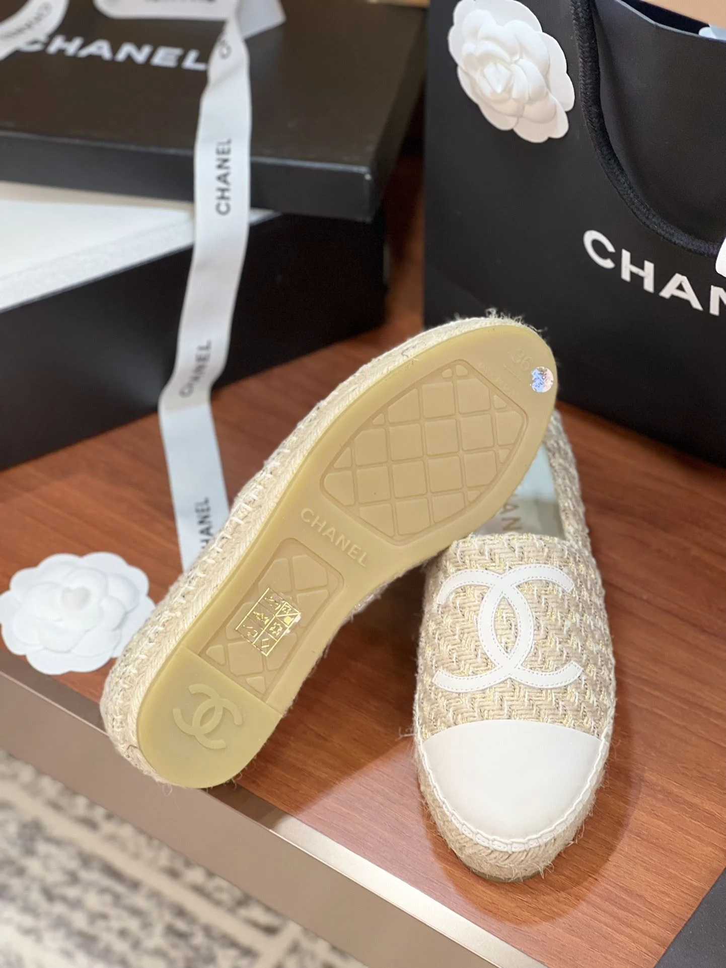 Reasonably priced Chanel Fishermans Shoes