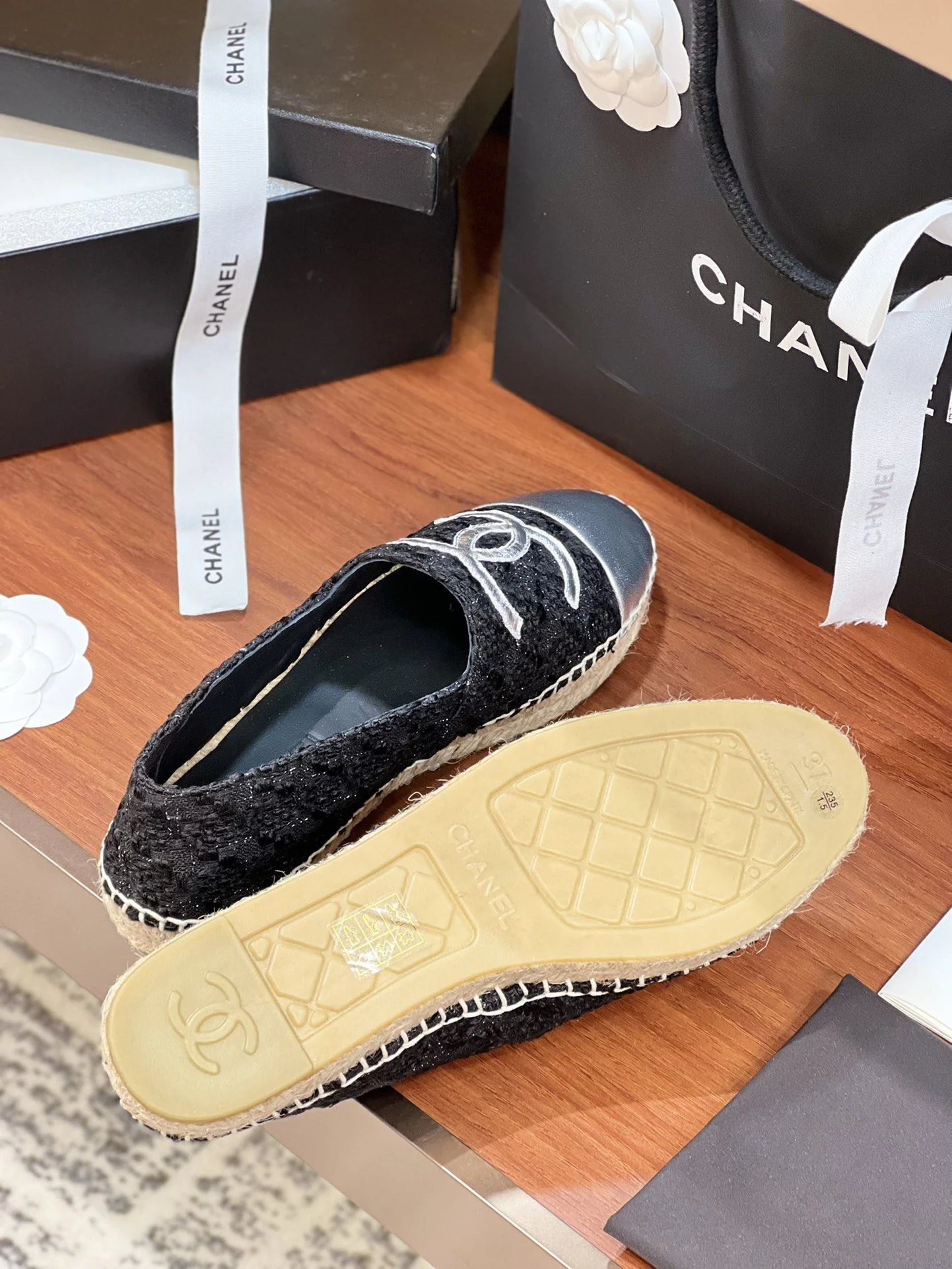 Top match Chanel Fishermans Shoes