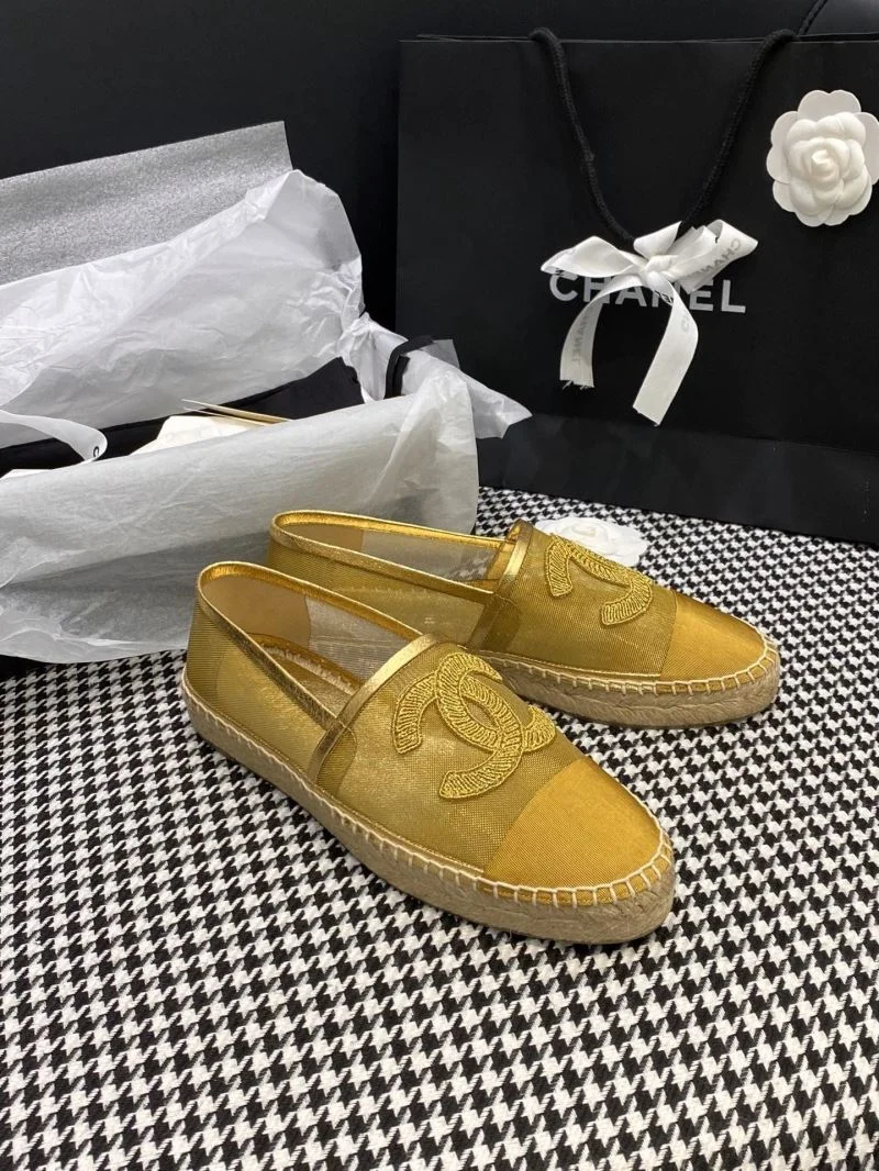 Brand-authenticated Chanel Fishermans Shoes
