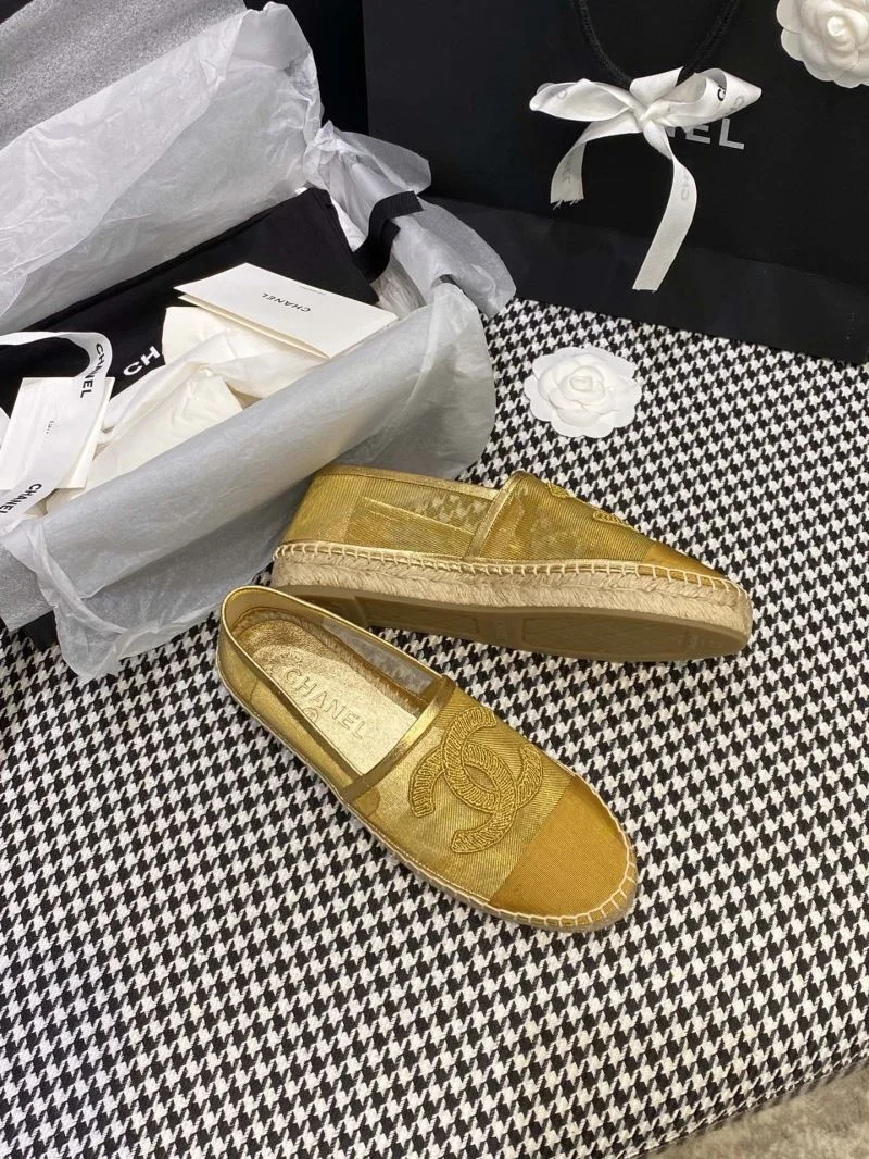 Brand-authenticated Chanel Fishermans Shoes