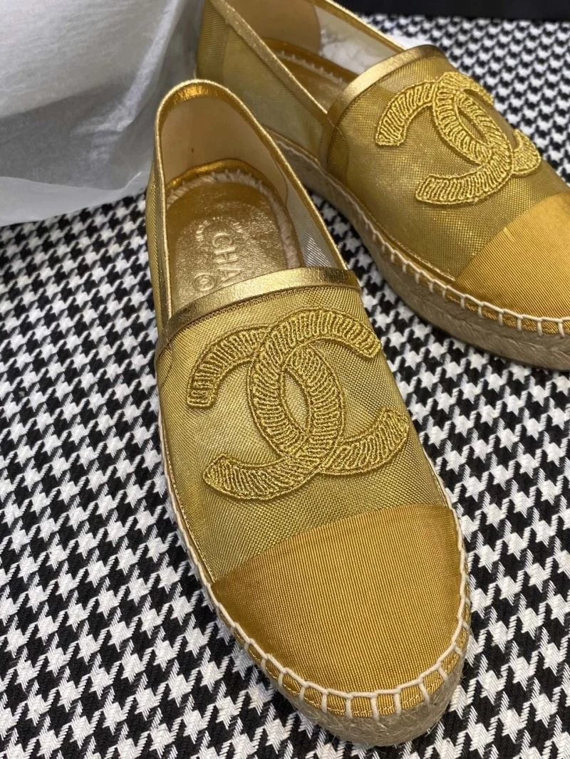 Brand-authenticated Chanel Fishermans Shoes