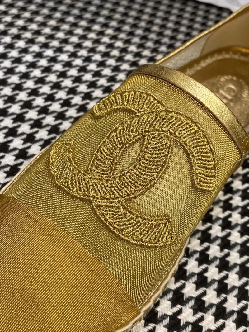 Brand-authenticated Chanel Fishermans Shoes