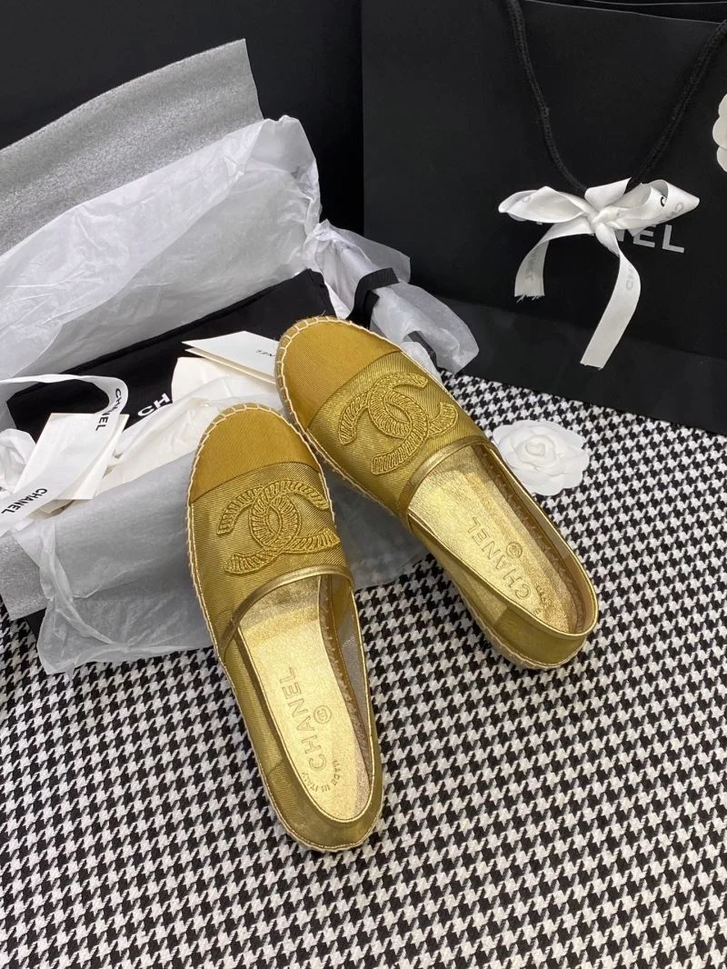 Brand-authenticated Chanel Fishermans Shoes