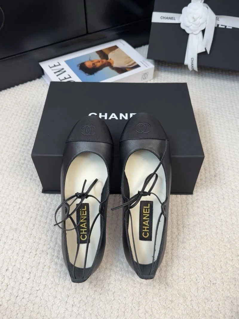 Brand-original Chanel Flat Shoes