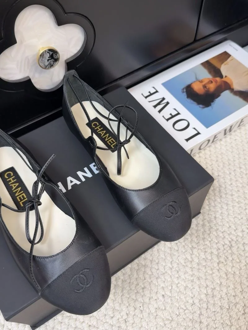 Brand-original Chanel Flat Shoes