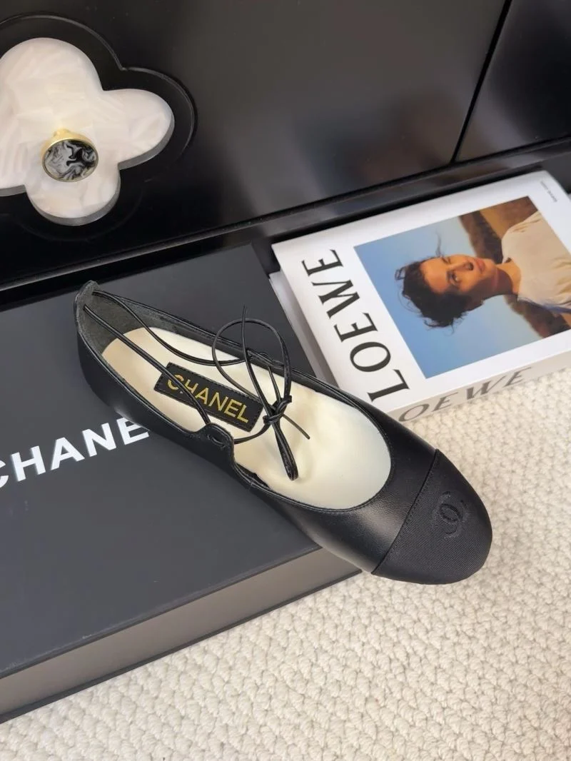 Brand-original Chanel Flat Shoes